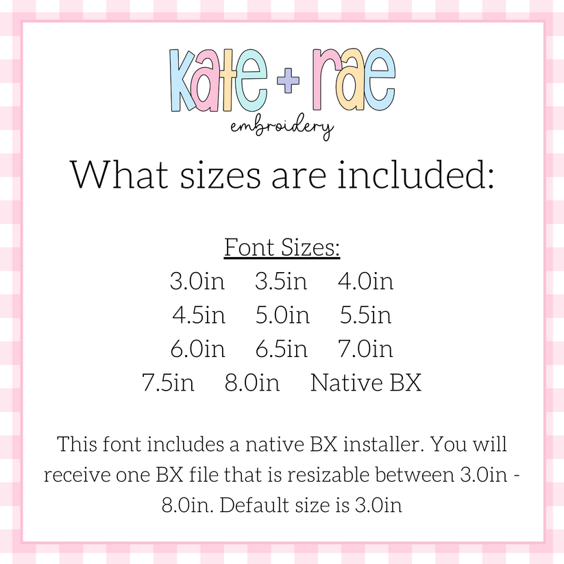 Heart Monogram Zigzag Stitch Applique Embroidery Design – Kate + Rae ...
