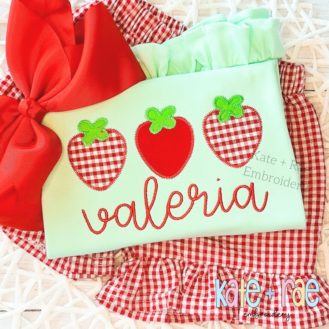 Spring and Summer Embroidery Designs – Kate + Rae Designs