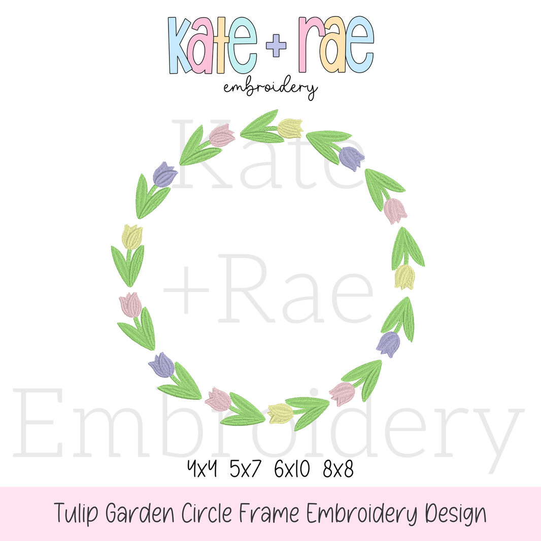 Spring and Summer Embroidery Designs – Kate + Rae Designs